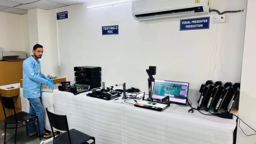 Factory Production Setup | LED Display Manufacturing